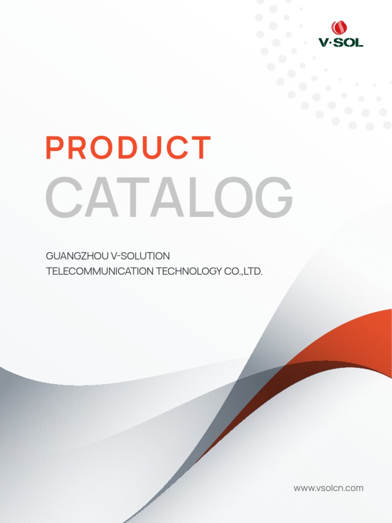 V-SOL FTTX Catalog.2022.11 | PDF
