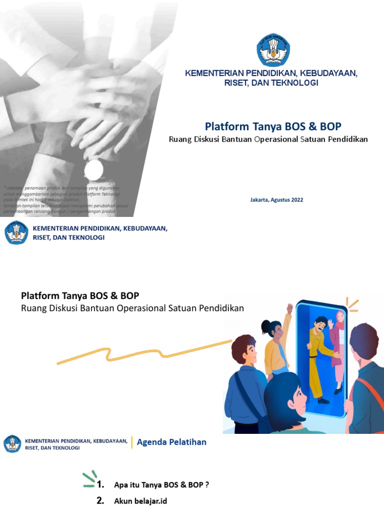 Panduan Penggunaan Platform Tanya BOS & BOP | PDF