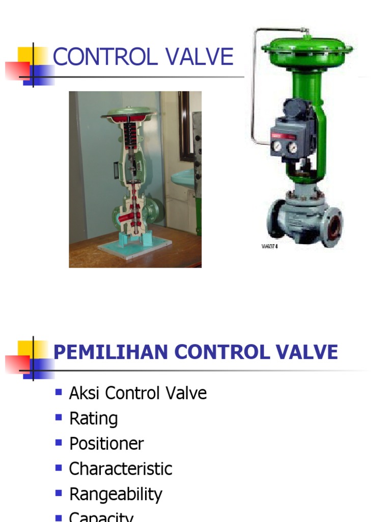 Pemilihan Control Valve | PDF