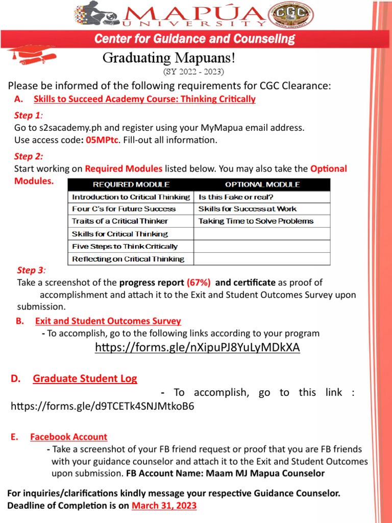 Exit Announcement Mme 2022 2023 | PDF