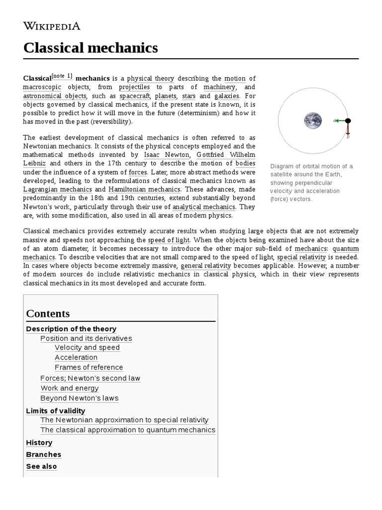 Classical Mechanics | PDF