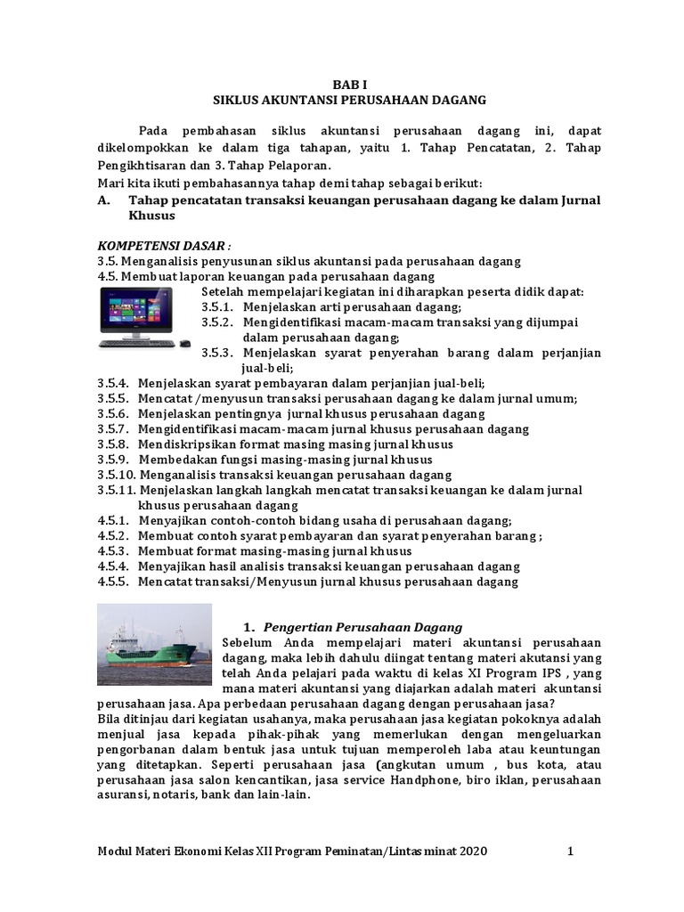 Modul Akuntansi 1 | PDF