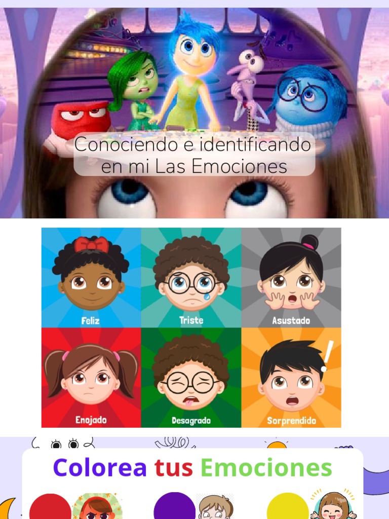 Colorea Tus Emociones | PDF | Relaciones personales, crianza y ...