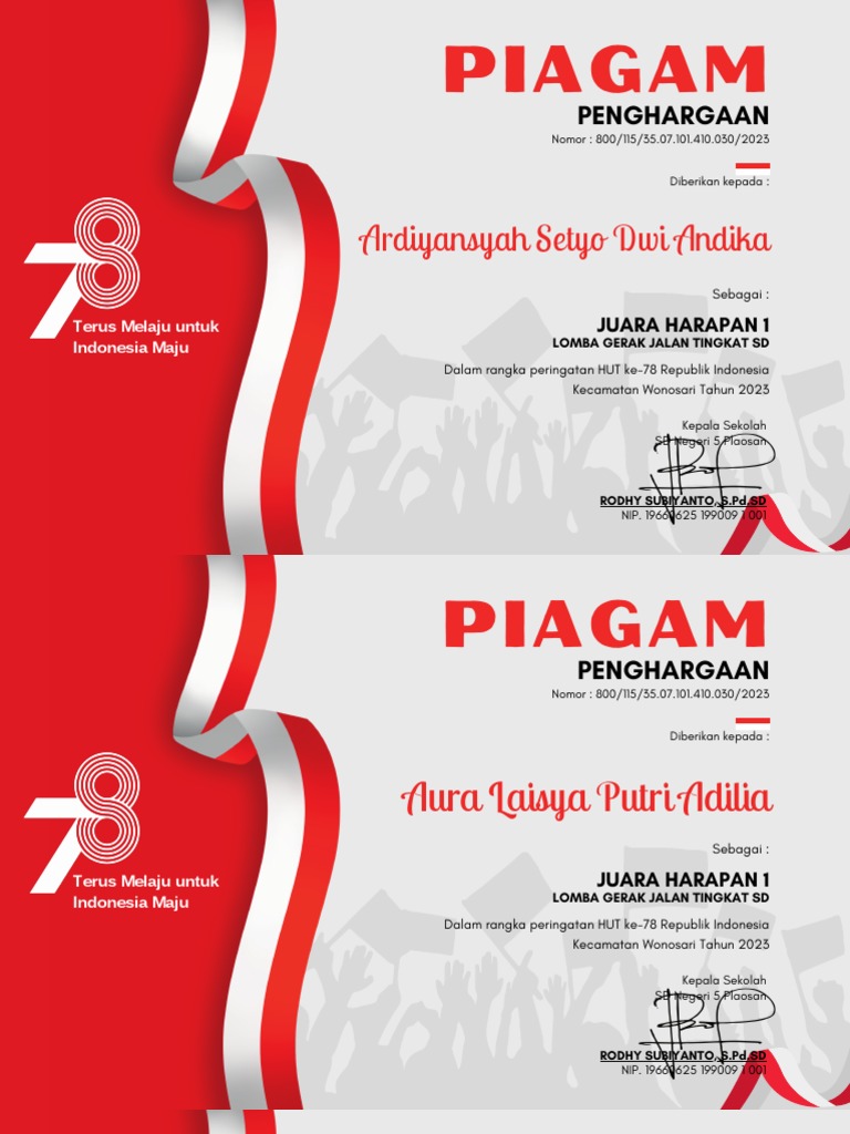 Piagam | PDF