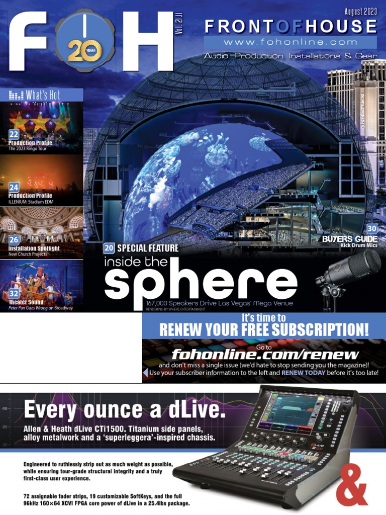 FOH Agosto 2023 | PDF