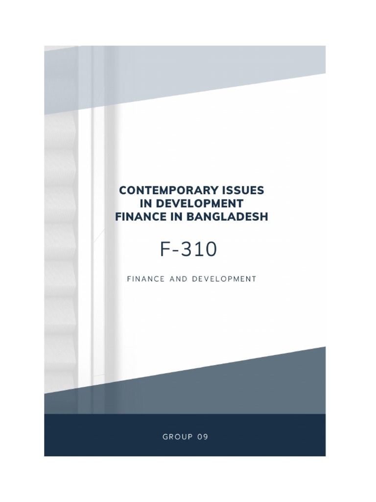 Bangladesh Development Finance Issues | PDF | Business