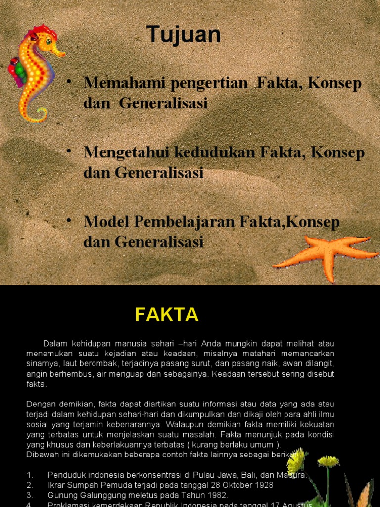 Edi S Fakta-konsep-Generalisasi - Dalam Ips | PDF | Sains & Matematika