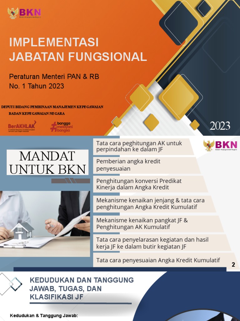 Implementasi Permenpan No. 1 Tahun 2023 | PDF