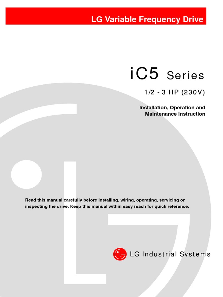 IC5 Manual Eng | PDF | Technology & Engineering