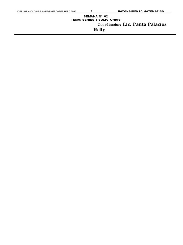Razonamiento Matematico Relly Panta Palacios | PDF | Suma | Estructuras ...