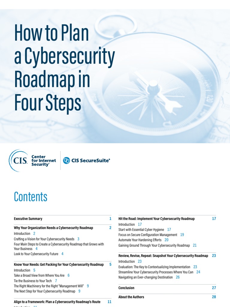 CIS_SecureSuite__Cybersecurity_Roadmap__2023_07 | PDF