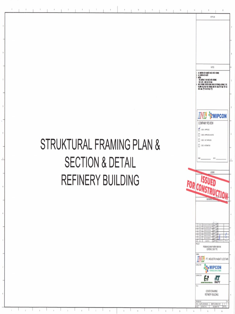 EIMGP-I-CI-DWG-01-001 - R11 Structural Framing Plan, Section & Detail ...