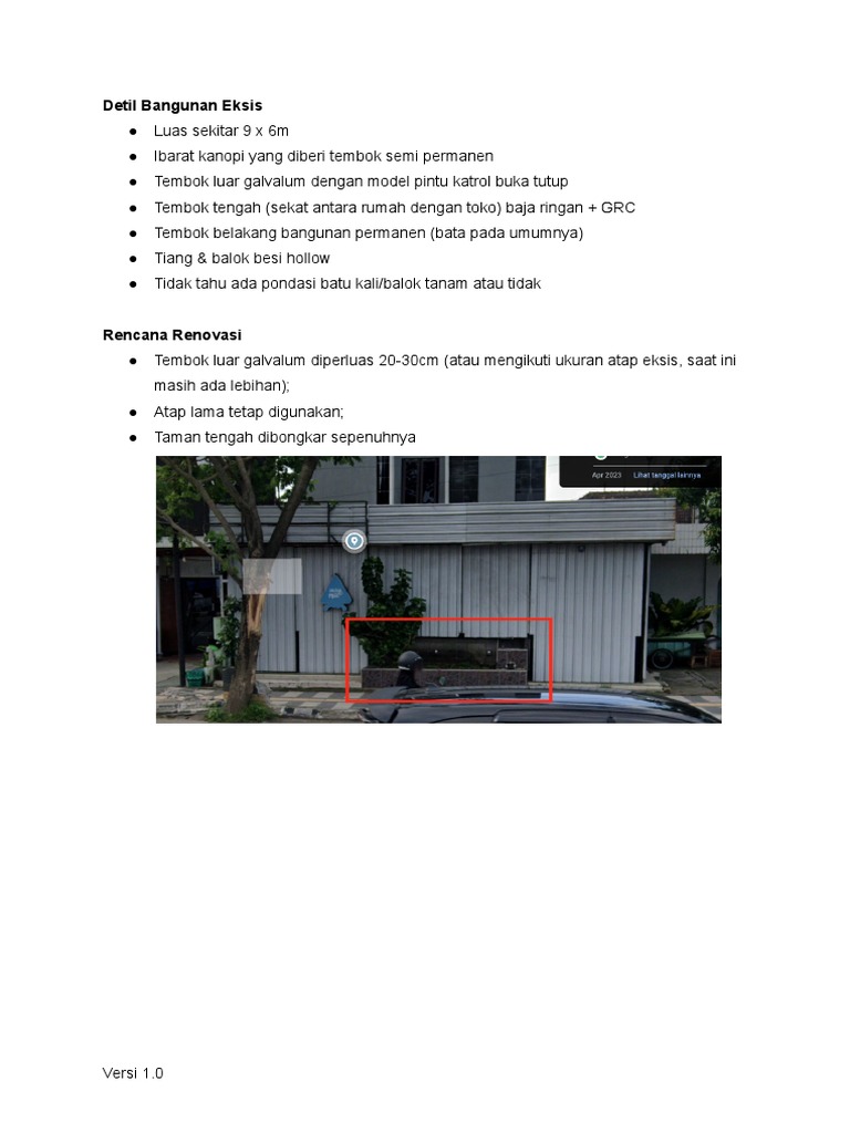 Renovasi Bakpia Wirda | PDF