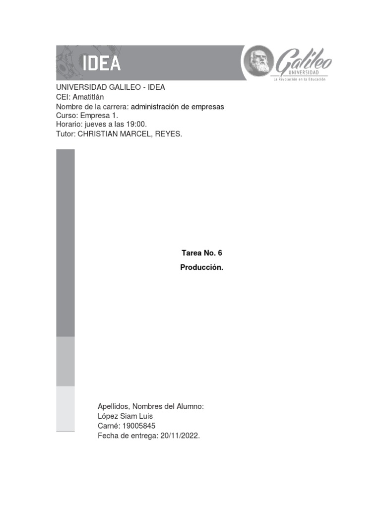 Tarea 6 Capitulo 6 | PDF | Crecimiento personal y profesional | Negocios