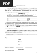 Sample Affidavit of Marital Consent | PDF