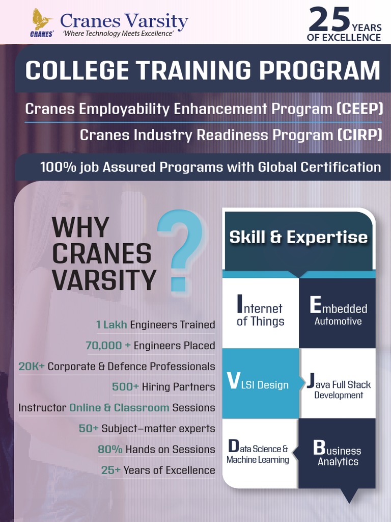 College Brochure - Cranes Varsity | PDF | World Wide Web | Internet & Web