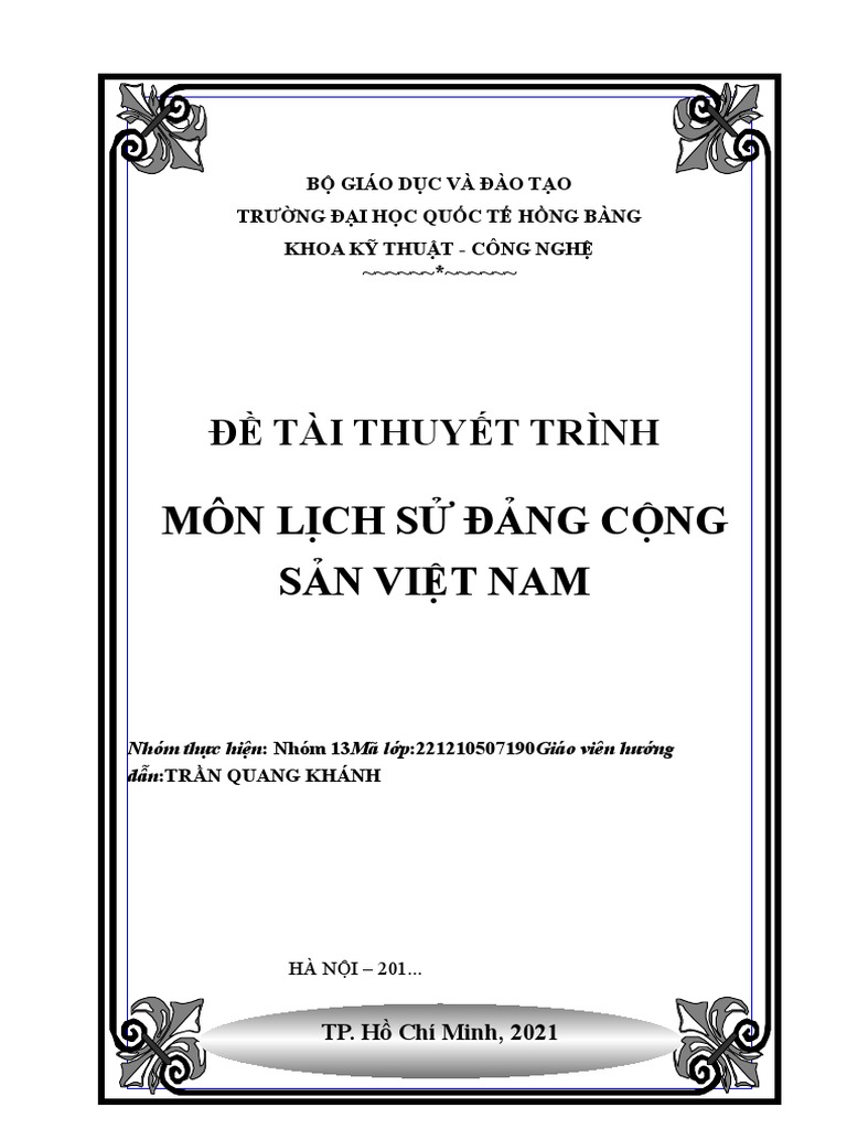 LSDCSVN Nhom13 | PDF