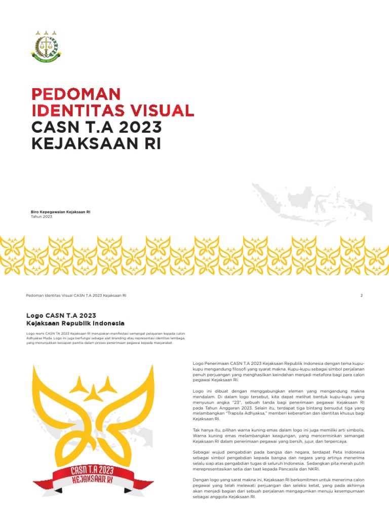 Pedoman Identitas Visual Casn 2023 | PDF