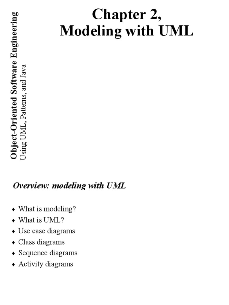 Ch02lect1 Et Pdf Unified Modeling Language Use Case