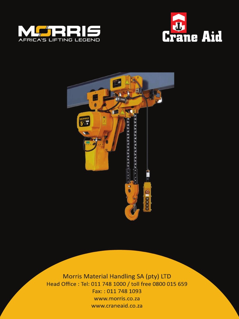 9.Morris Hoist Brochure | PDF