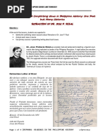 Balaguer's Testimony on Rizal's Retraction | PDF | Burial | Catholic Church
