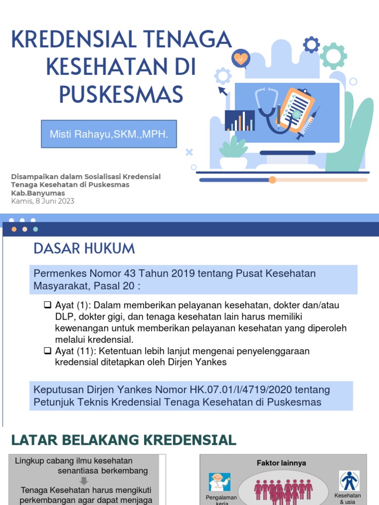 Misti_Sosialisasi Kredensial Nakes | PDF