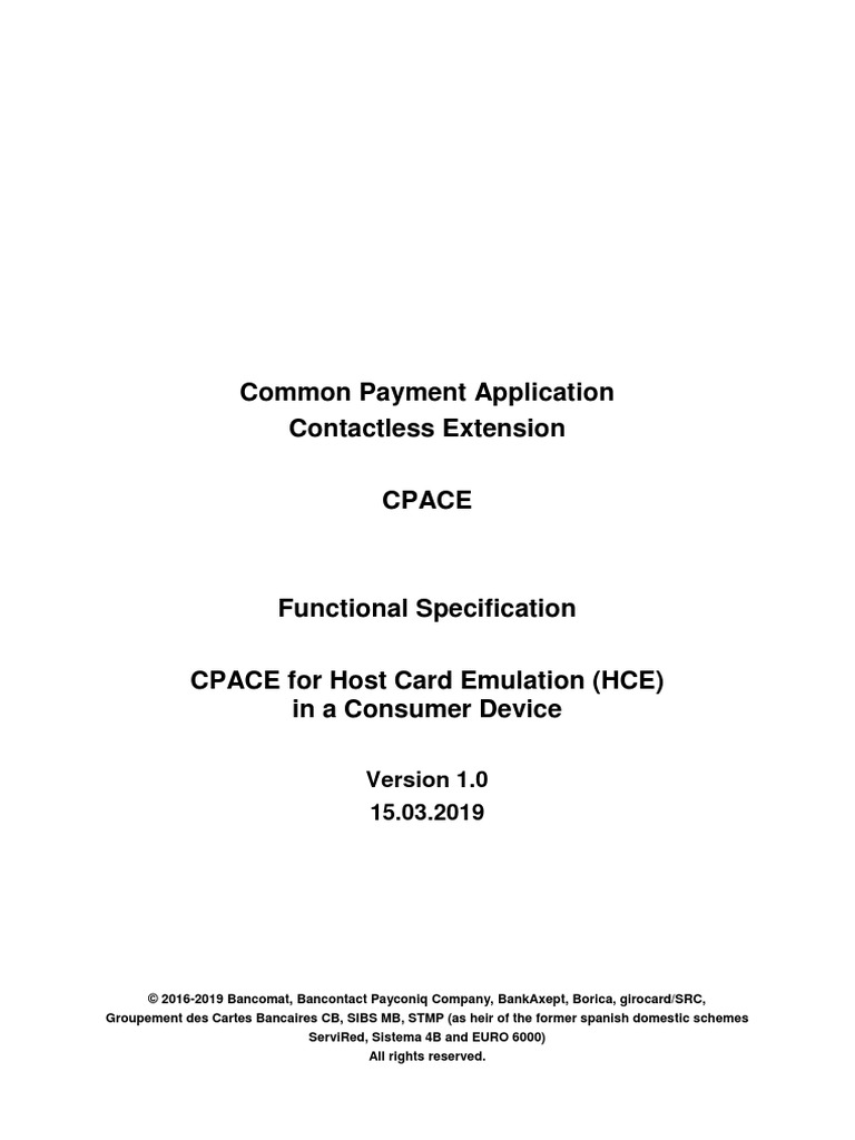 Cpace Hce V1 0 Pdf