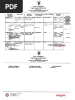 SELG General Plan of Action GPOA 2024 2025 | PDF | Wellness