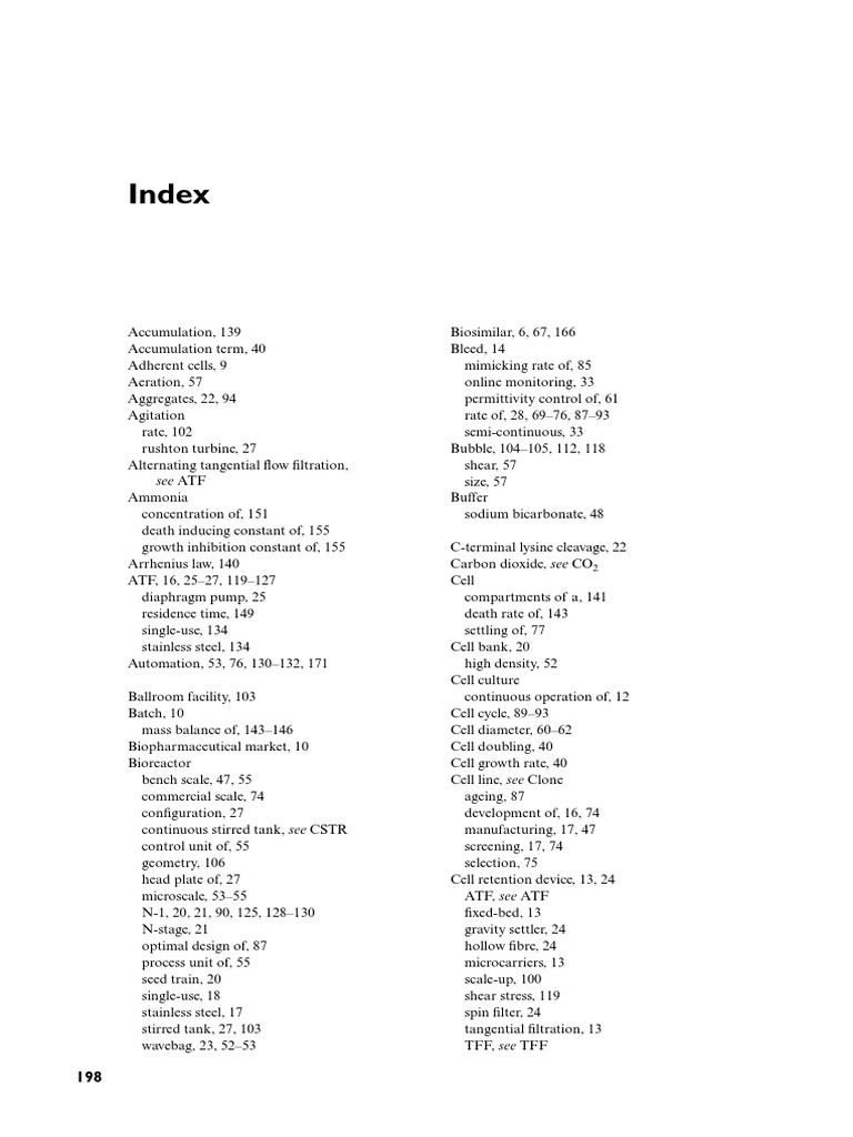 Perfusion Cell Culture Process Development | PDF | Partial Differential ...