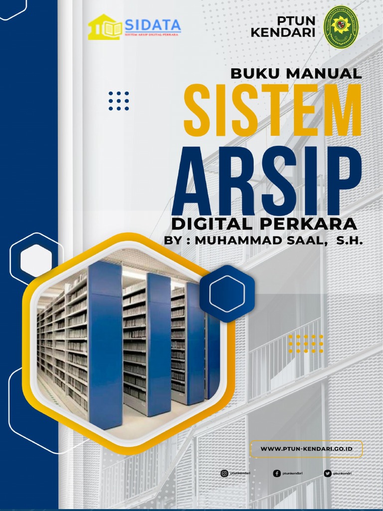 Manual Book Sistem Arsip Digital Perkara | PDF | Komputer | Teknologi ...