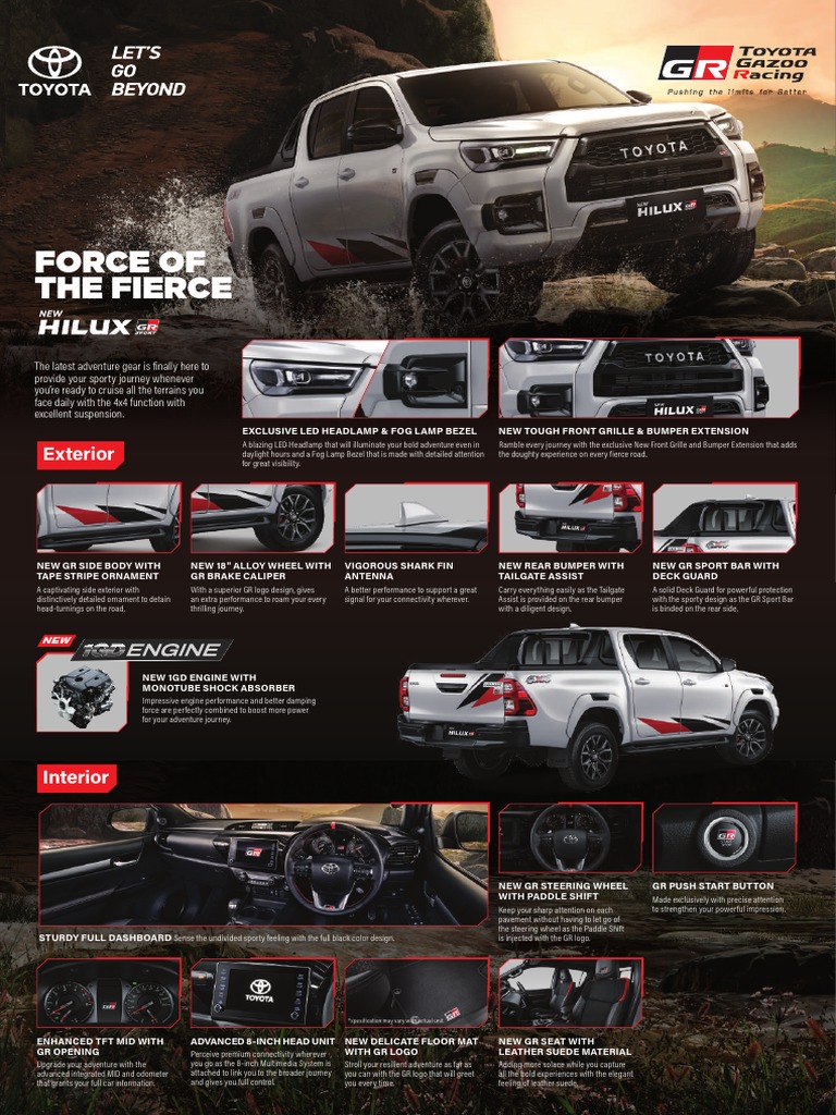 Flyer Hilux GR | PDF