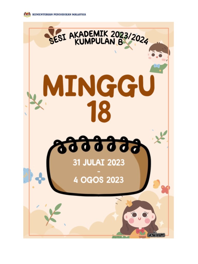 RPH Minggu 1 | PDF