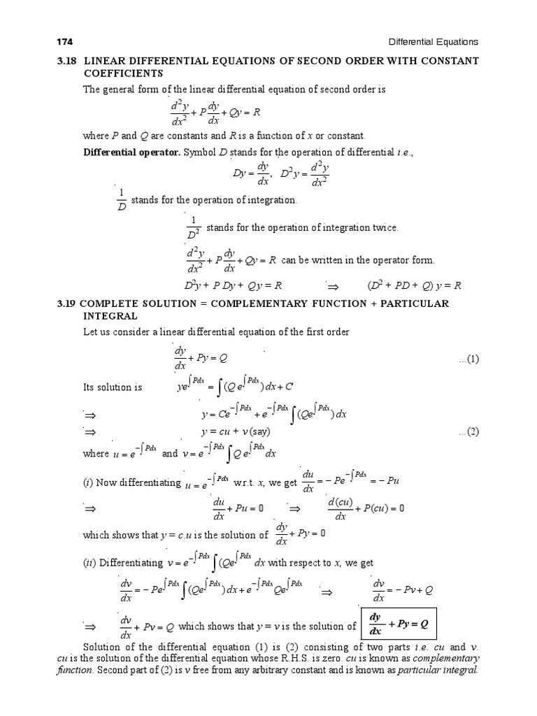 Diff Higher Order | PDF