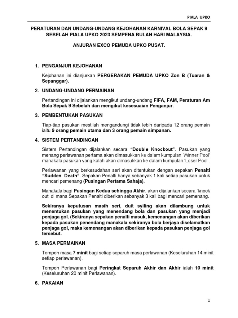 Peraturan Dan Undang | PDF