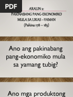 AP 4 Pakinabang Pang-Ekonomiko | PDF