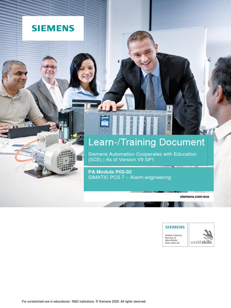 SIMATIC PCS 7 - Alarm Engineering | PDF | Information | Automation