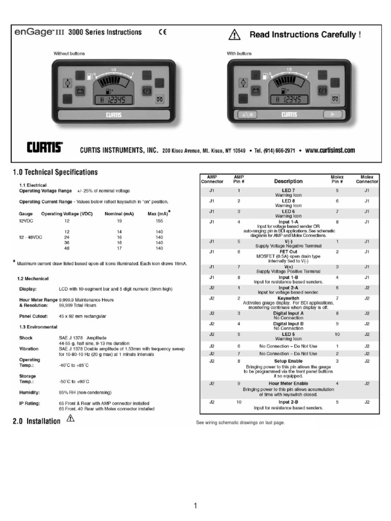 Curtis Display - Service Manual | PDF