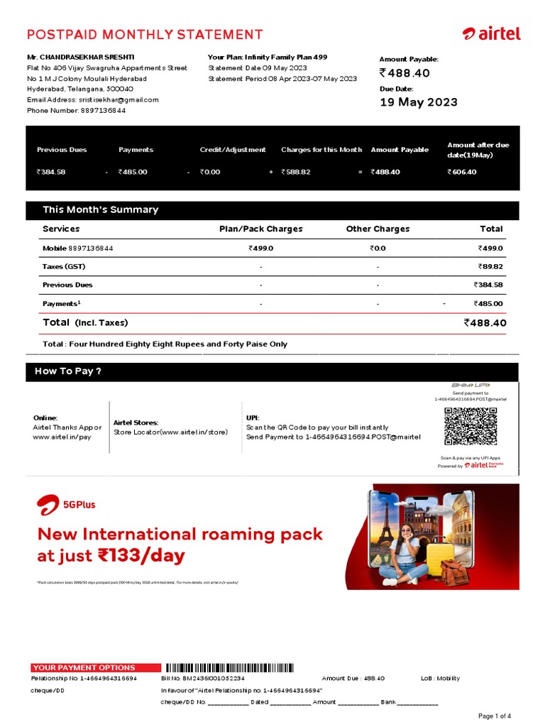 Paybill | PDF | Credit Card | Payments