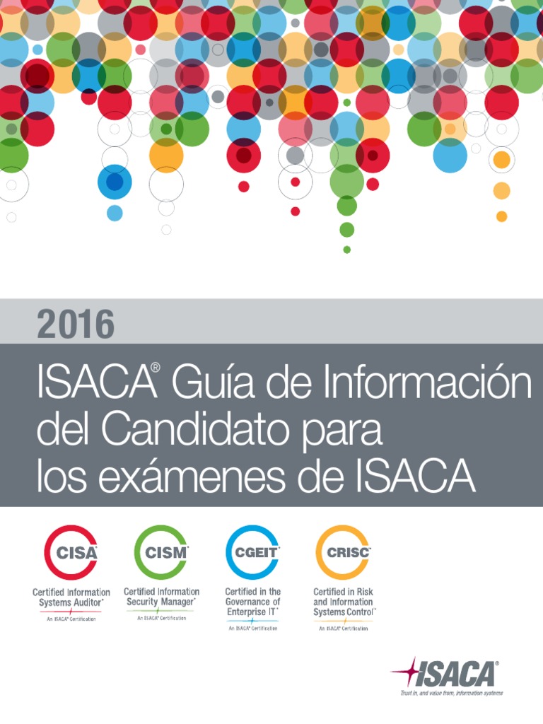 ISACA. Guía de Información Del Candidato para Los Exámenes de ISACA | PDF
