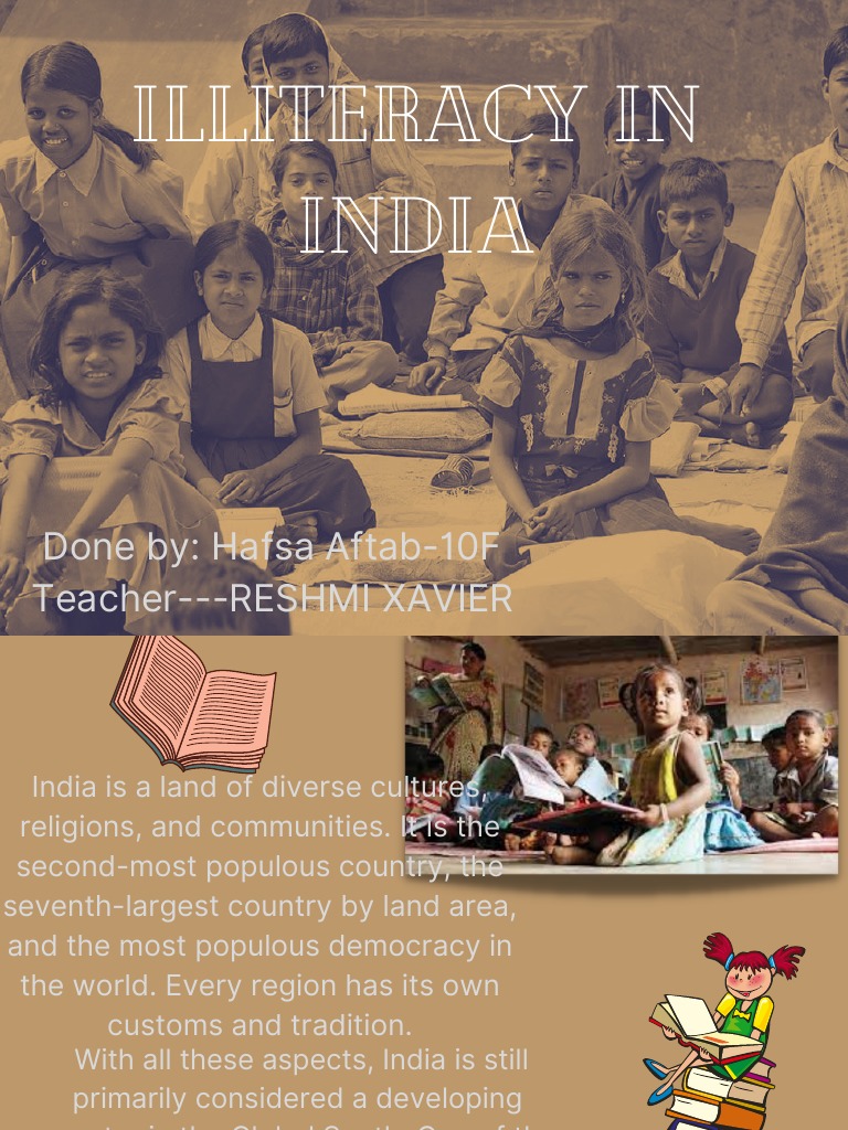 Illiteracy in India | PDF