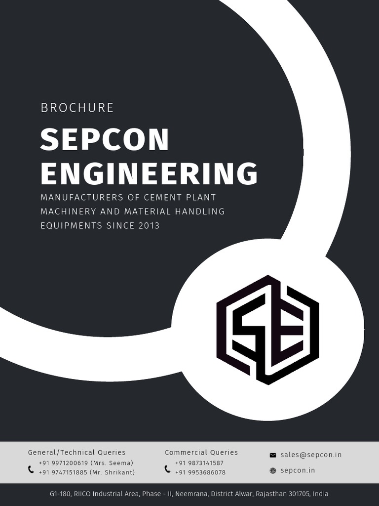 Sepcon - Product Brochure | PDF | Science & Mathematics | Technology ...