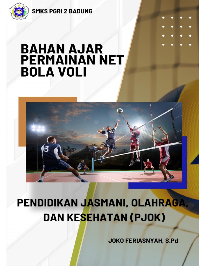 Bahan Ajar Permainan Net (Bola Voli) | PDF