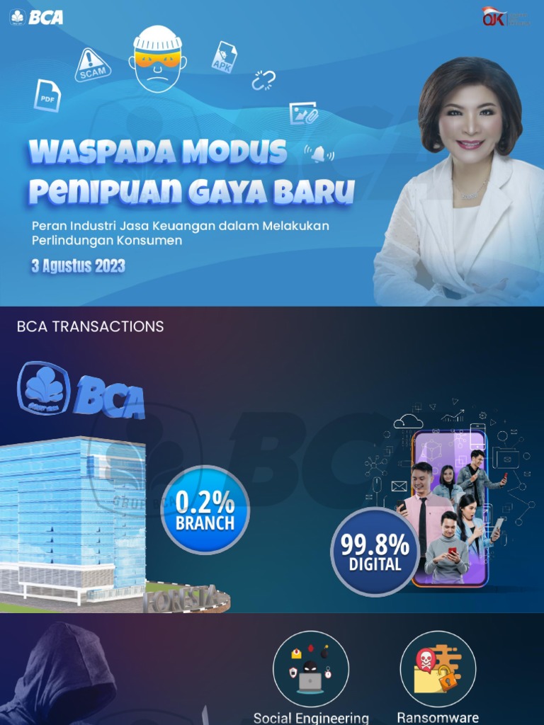 Penipuan dan Scam Terkait BCA | PDF