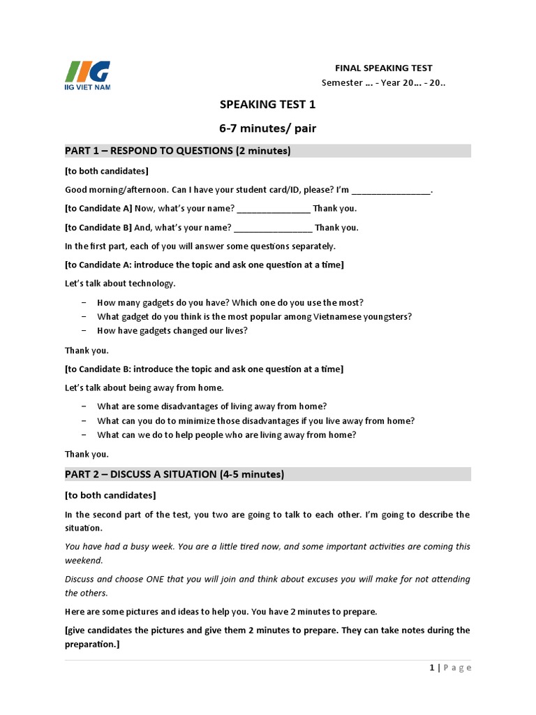 C1 Examiner 1 | PDF