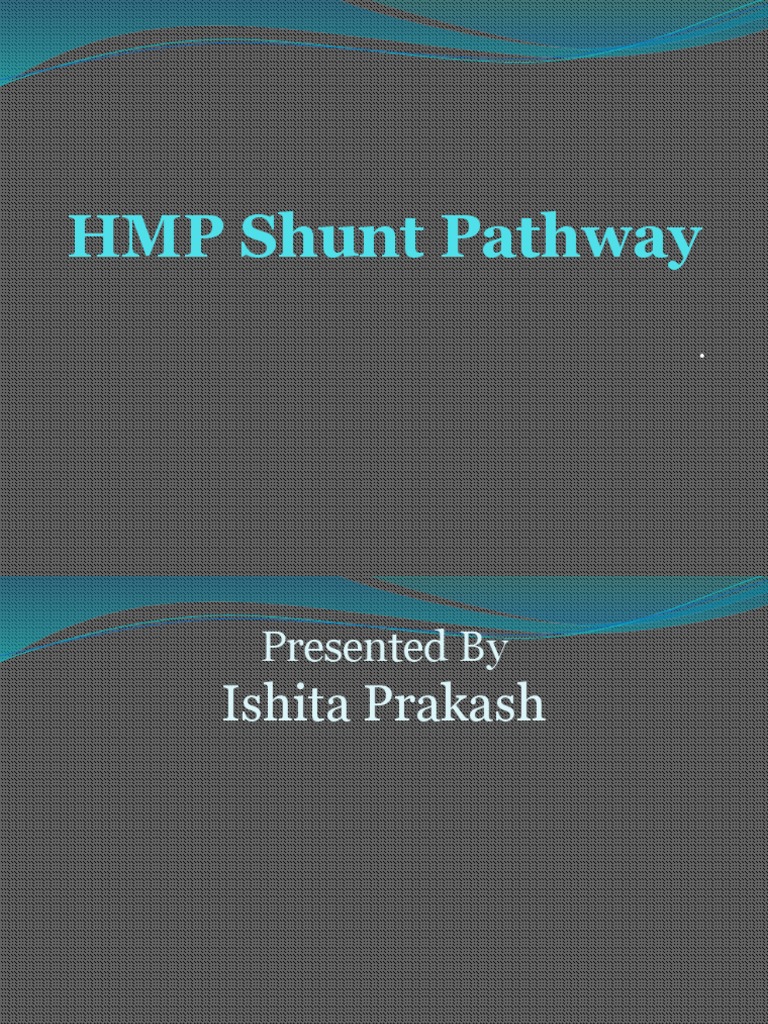 HMP Shunt Pathway | PDF