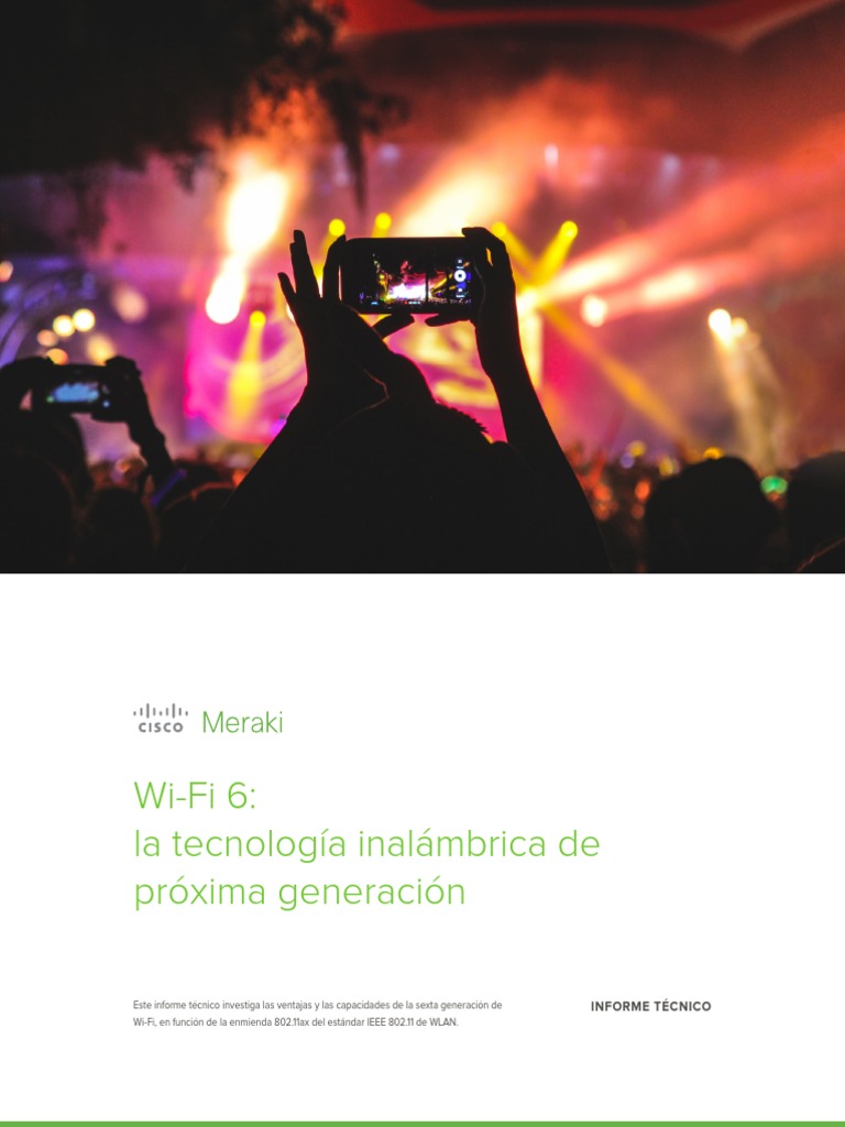 Meraki Whitepaper Wifi6-ES | PDF | Ieee 802.11 | Wifi