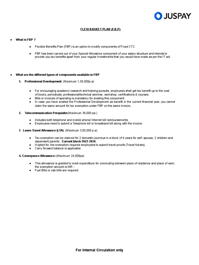 Flexible Benefits Plan Guide | PDF | Employee Benefits | Taxes