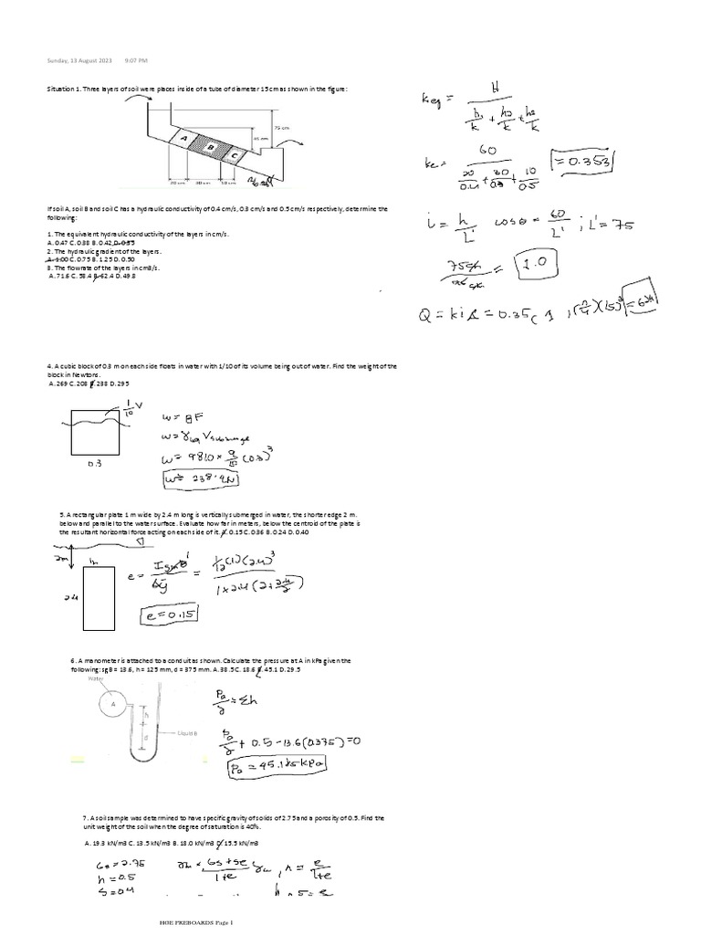 Ri Hge Preboards | PDF | Home & Garden | Science & Mathematics
