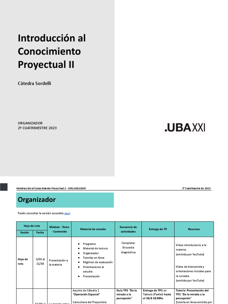 Organizador ICP2 2c 2023 | PDF