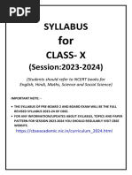 Class X - Split Syllabus 2025-26 | PDF | Chemistry | Databases